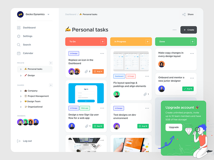Gecko Dynamics | Dribbble