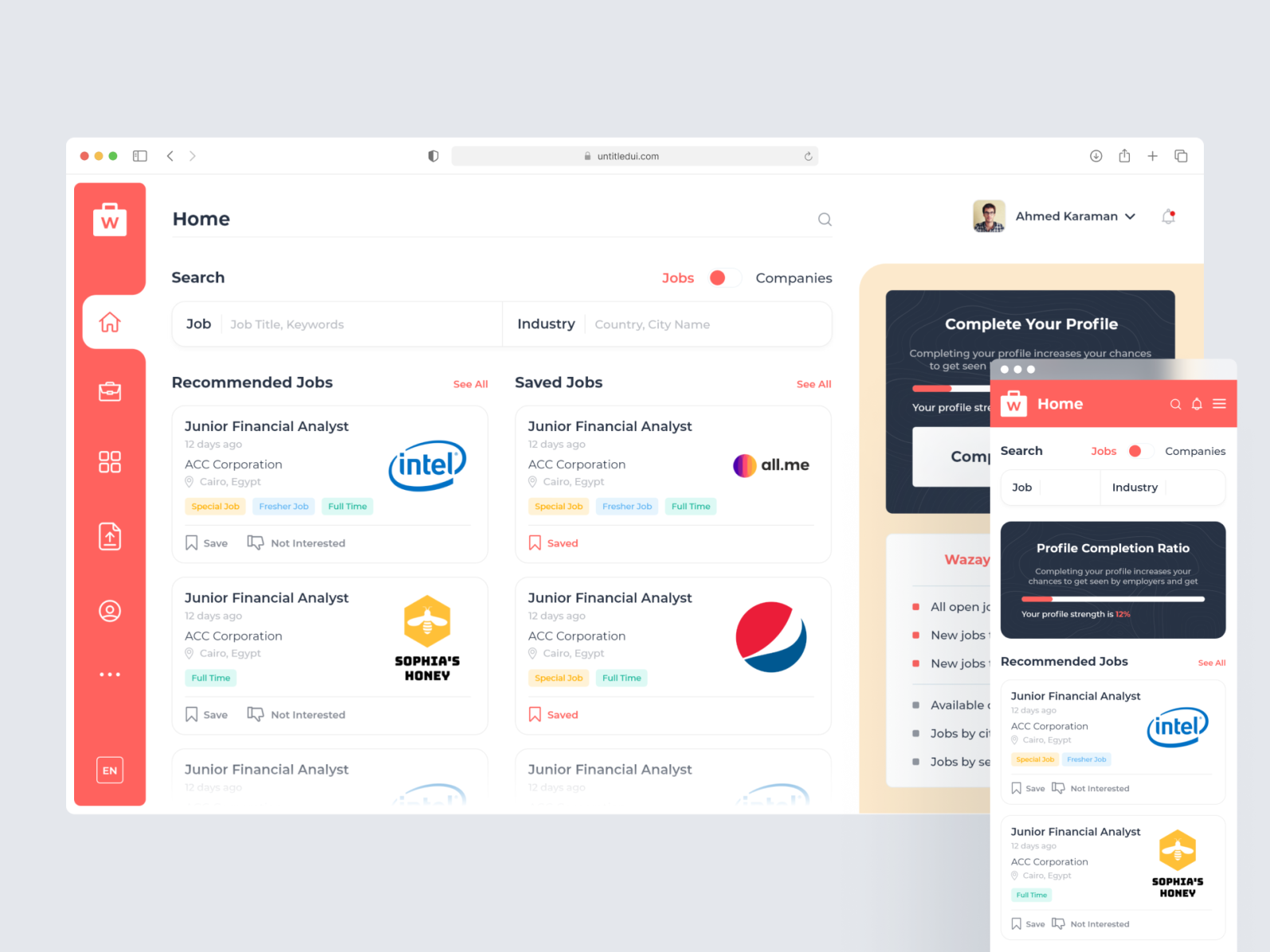 Online Recruitment platform by Karaman on Dribbble