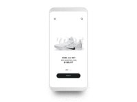 NIKE menu mobile by Anton Skvortsov on Dribbble
