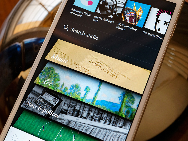 Subscribed radio application - channel by Firecraker on Dribbble