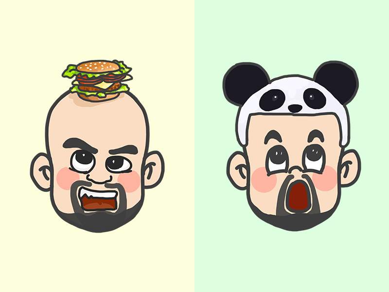 Lloyd the bareheaded man-4 by Faye Zhang on Dribbble