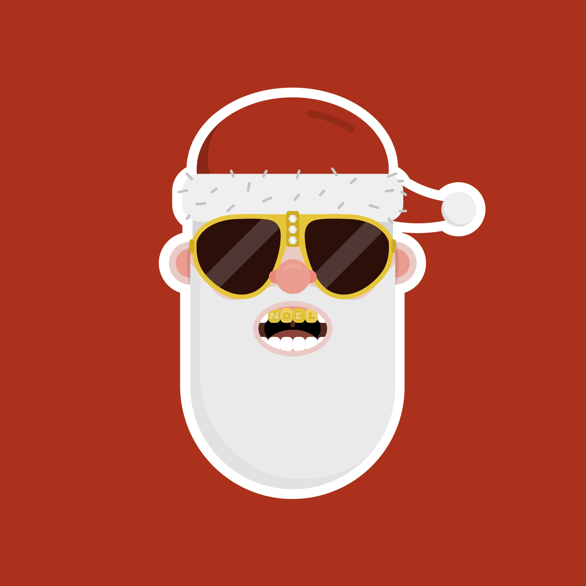 Dribbble - santathug.jpg by Nathan Lewis