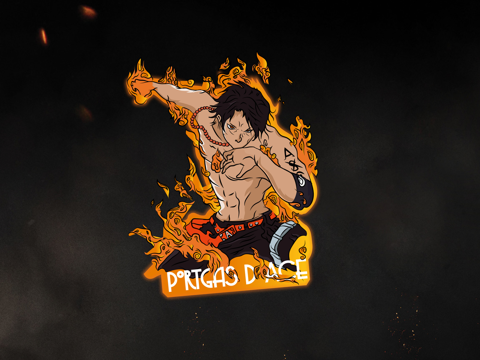 Portgas D Ace by Rizky Diaz Avianto on Dribbble