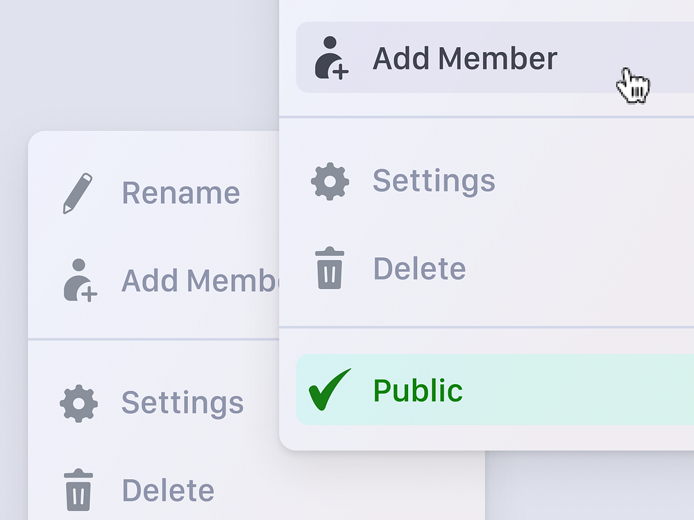 Context Menu designs, themes, templates and downloadable graphic ...