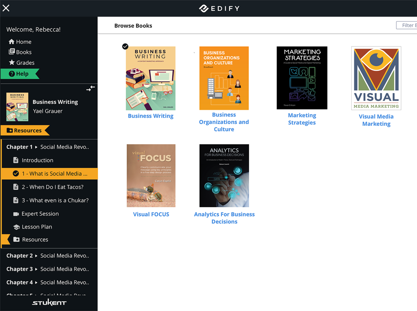 Edify Design Concepts by Romina Kramer on Dribbble