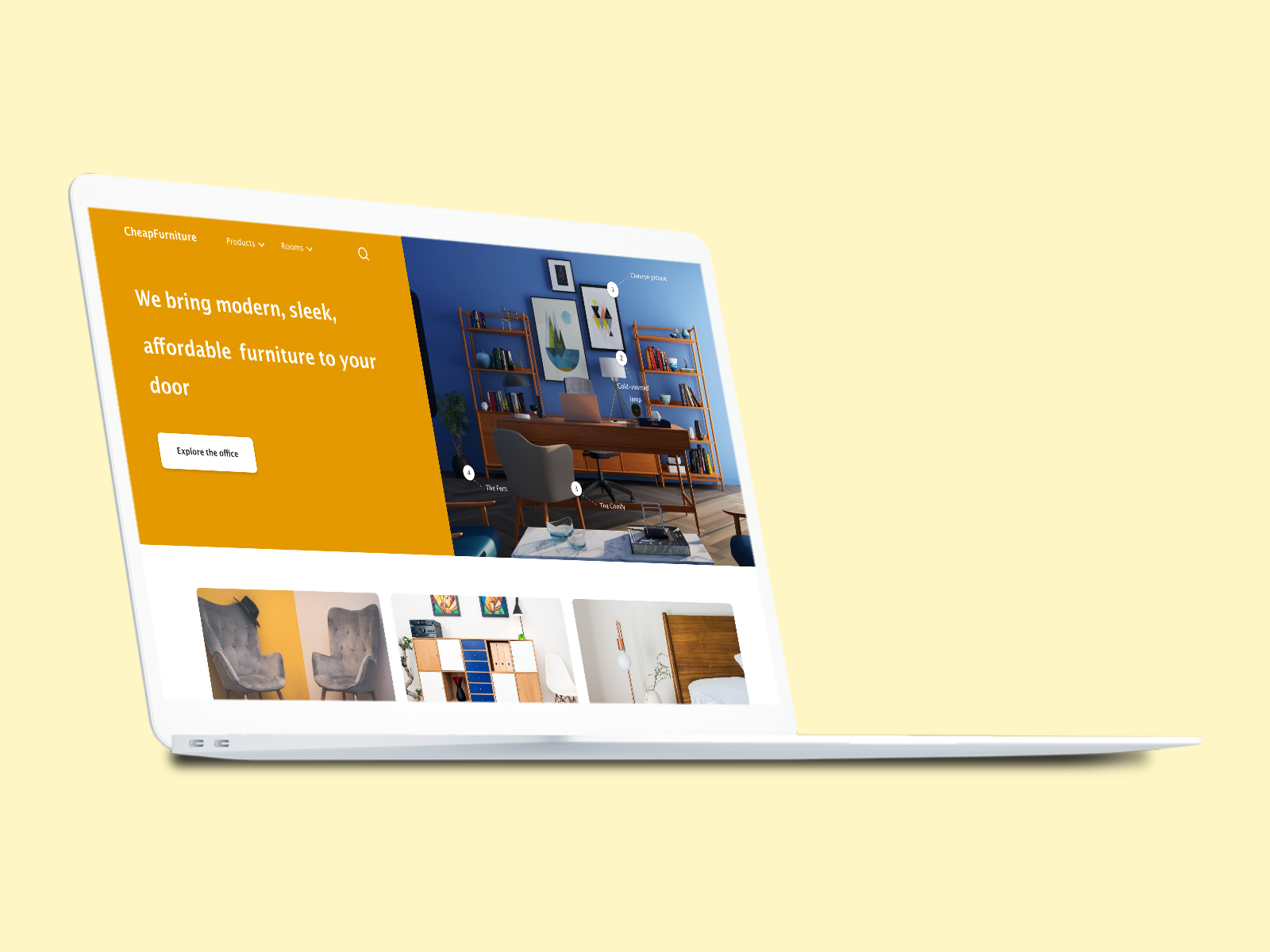 Furniture Ecommerce by Annie Yang on Dribbble