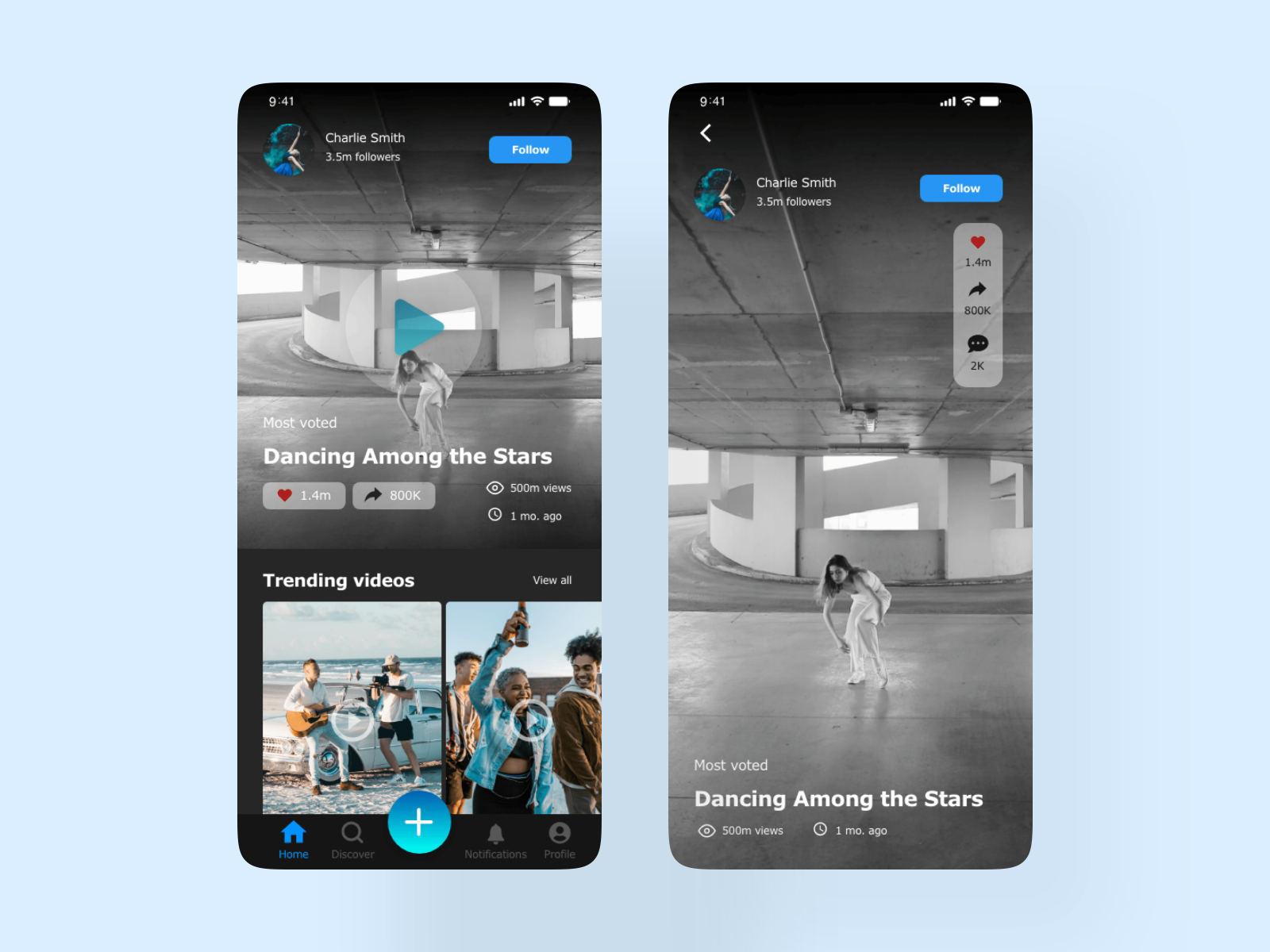 Music Home Screen by Annie Yang on Dribbble