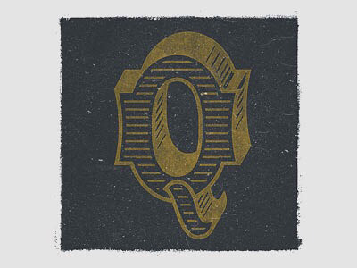 36 Days of Type | Q by Zachary Spurling on Dribbble