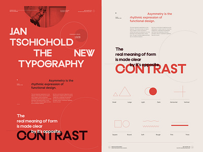 Jan Tschichold – The New Typography by Chris Noringriis on Dribbble
