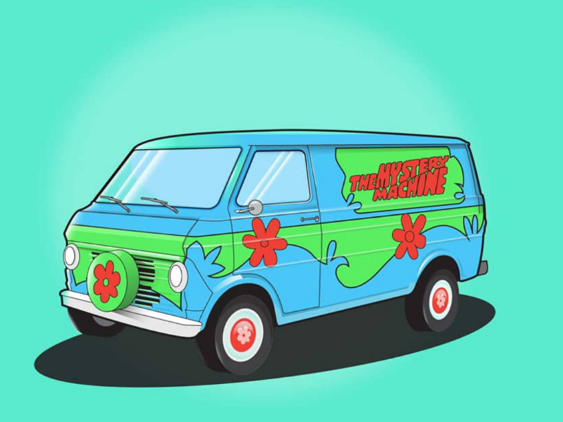 Mystery Machine by Mario Griego on Dribbble