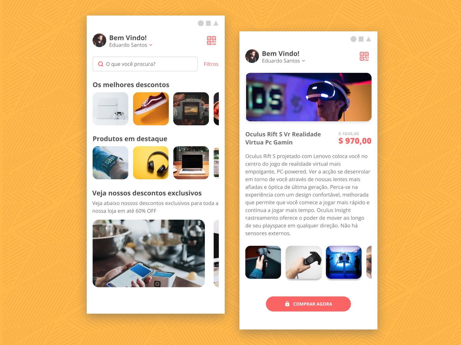 Card study - concept by Eduardo Santos on Dribbble