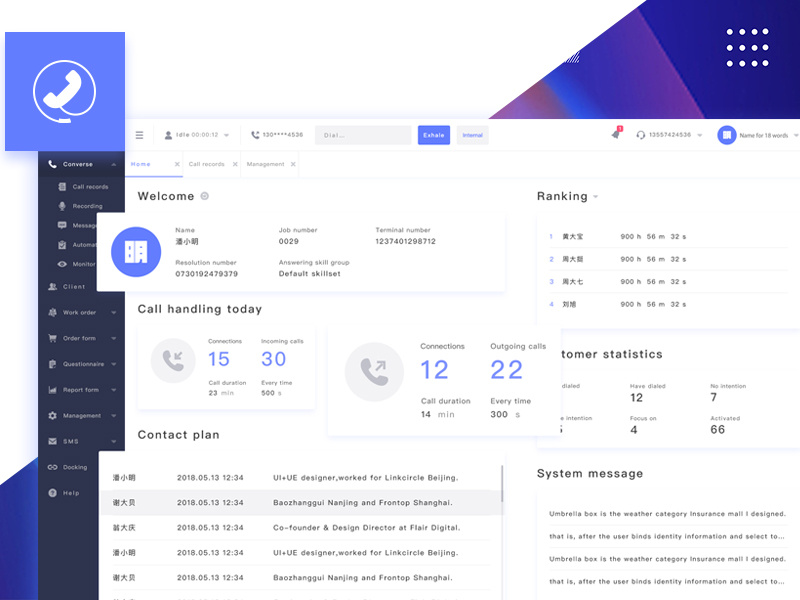 Communication Systems by Xiaoming Phan on Dribbble