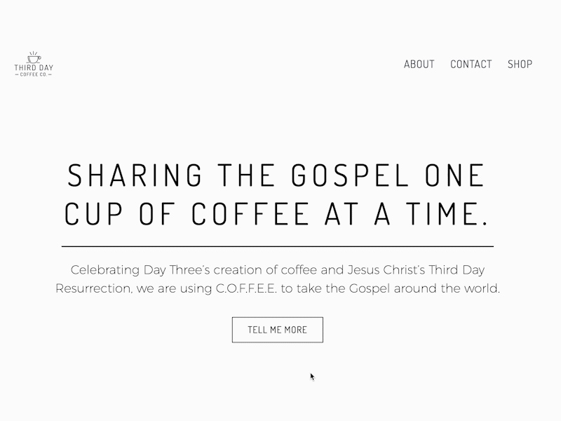 Clean Drop Shadow Button Hover UI by Matthew Weits on Dribbble