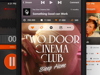 Soundcloud Redesign iOS7 by Azís Pradana on Dribbble