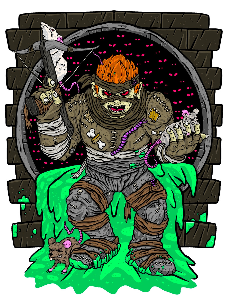 Rat King by Josh Volz on Dribbble