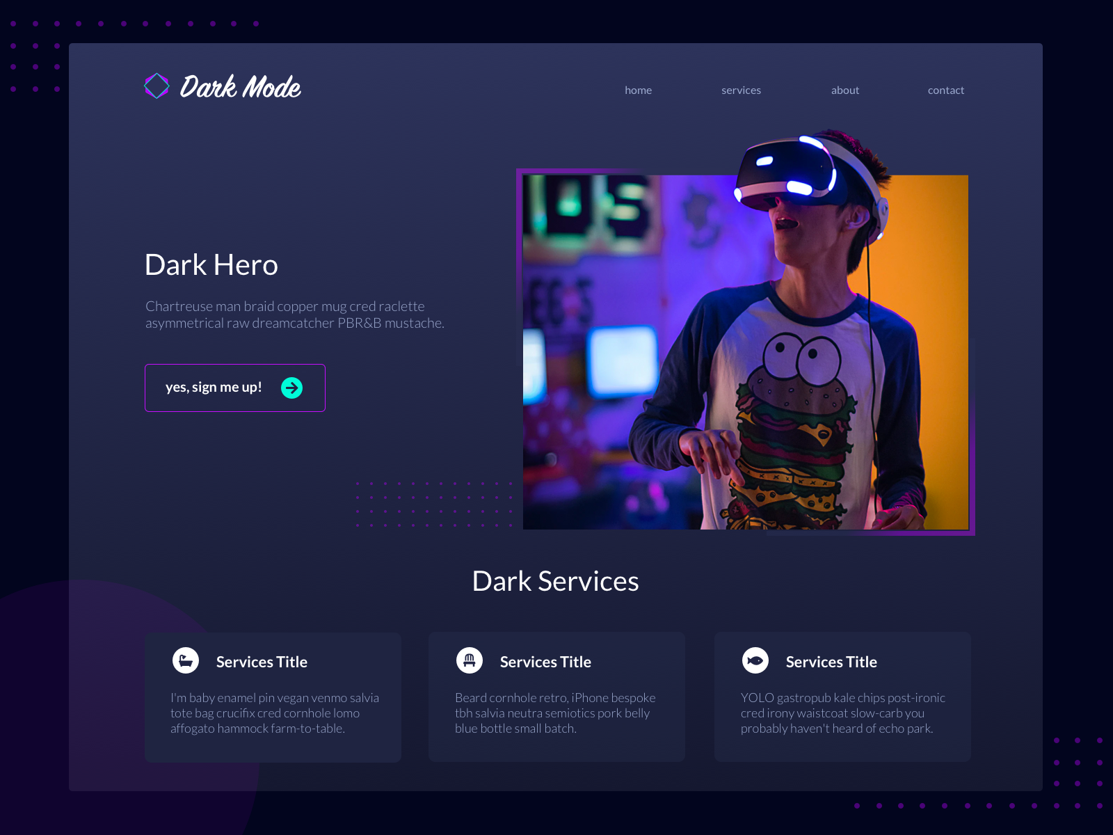 Dark Mode Bootstrap Theme By Scott Benes On Dribbble 