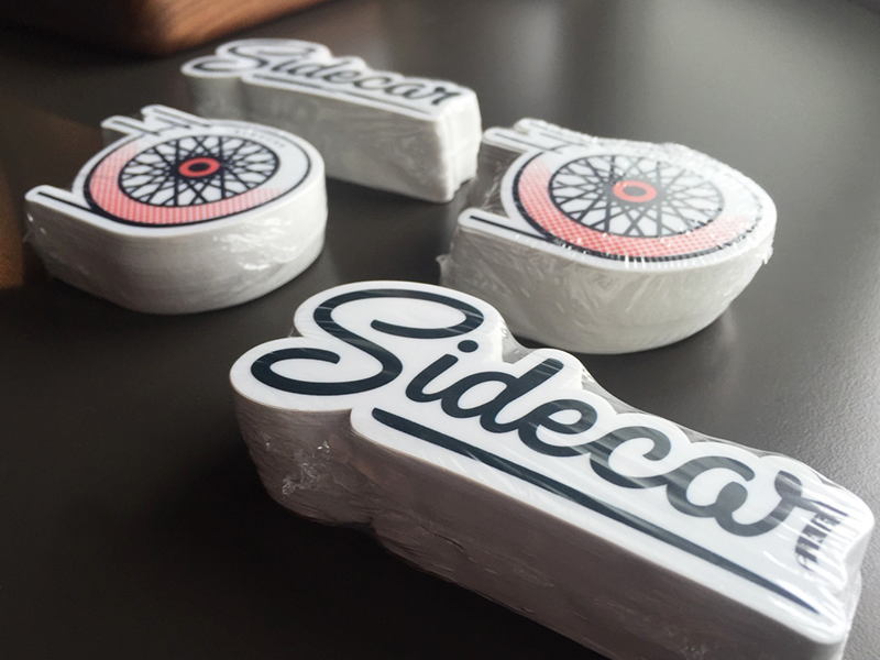 Sidecar Stickers by Bill Kenney for Focus Lab + Odi on Dribbble