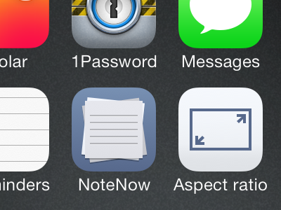 Icon for aspect:ratio by manolo on Dribbble