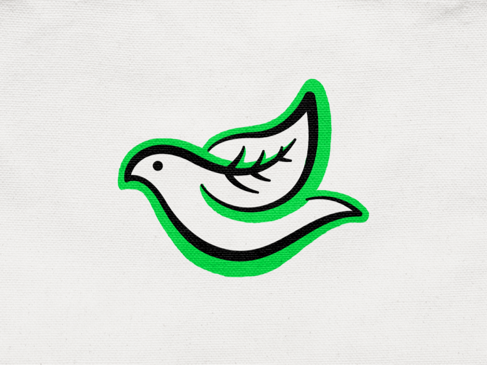 Bird + Leaf! by Nour Oumousse on Dribbble