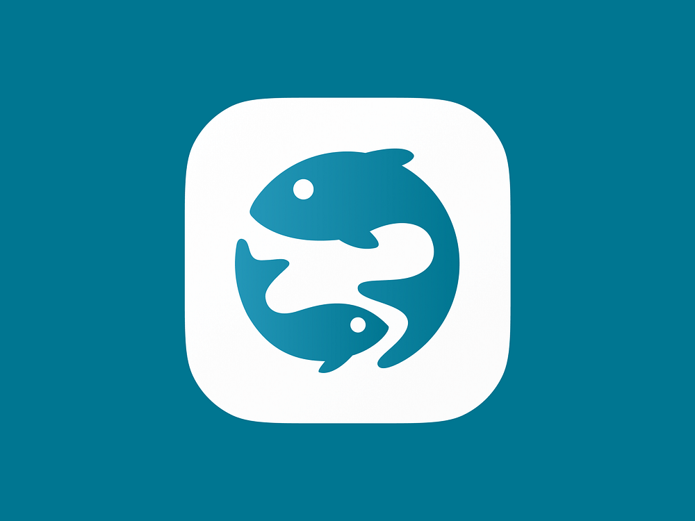 Fish mark! by Nour on Dribbble