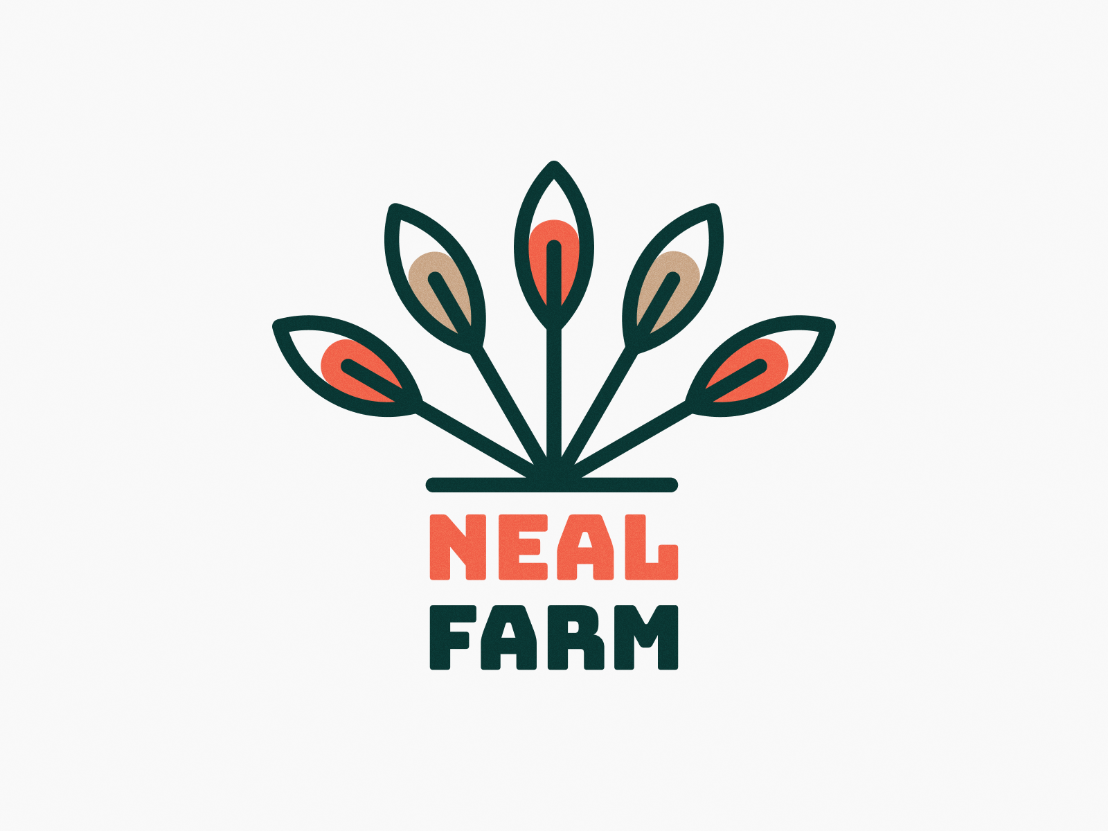 Neal Farm Logo! by Nour Oumousse on Dribbble