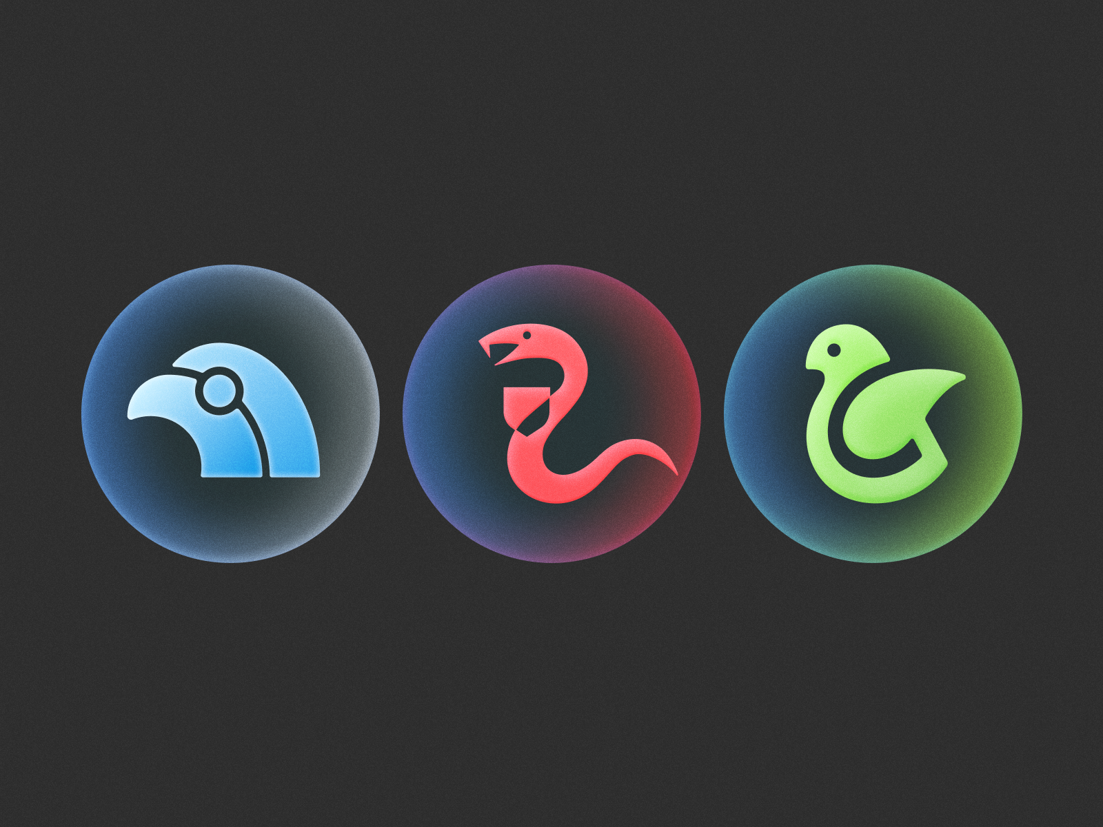 Glowy icons! by Nour Oumousse on Dribbble