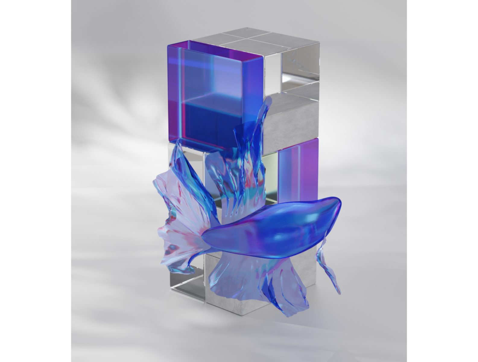 Glass fish by matthew on Dribbble