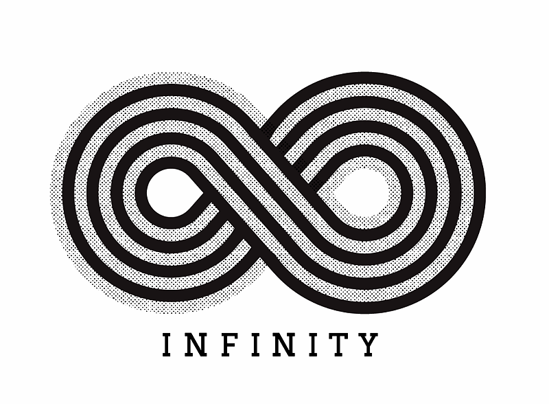 Infinity logo by doffdog on Dribbble