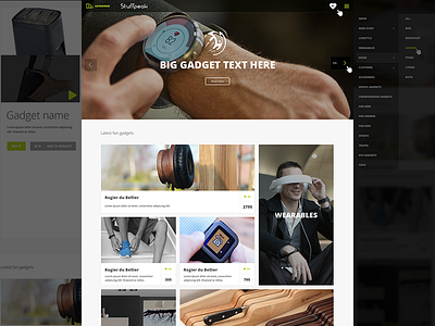Gadgets Site designs, themes, templates and downloadable graphic ...