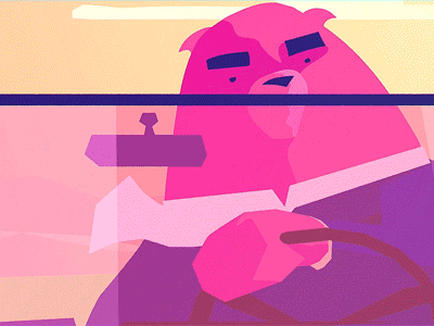Low rider by Madalin Dragnea for Vână Animation Studio on Dribbble