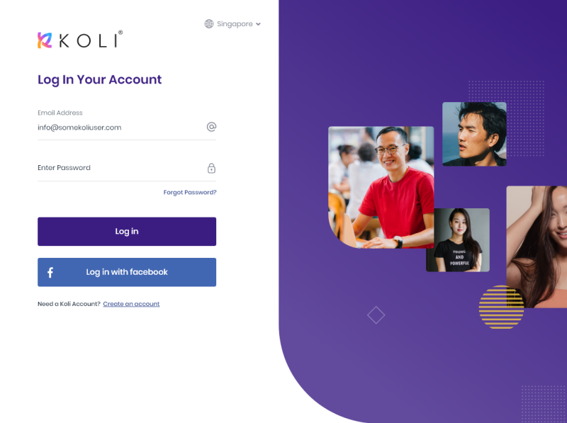 Login Design by Bhuvanesh Chouhan on Dribbble