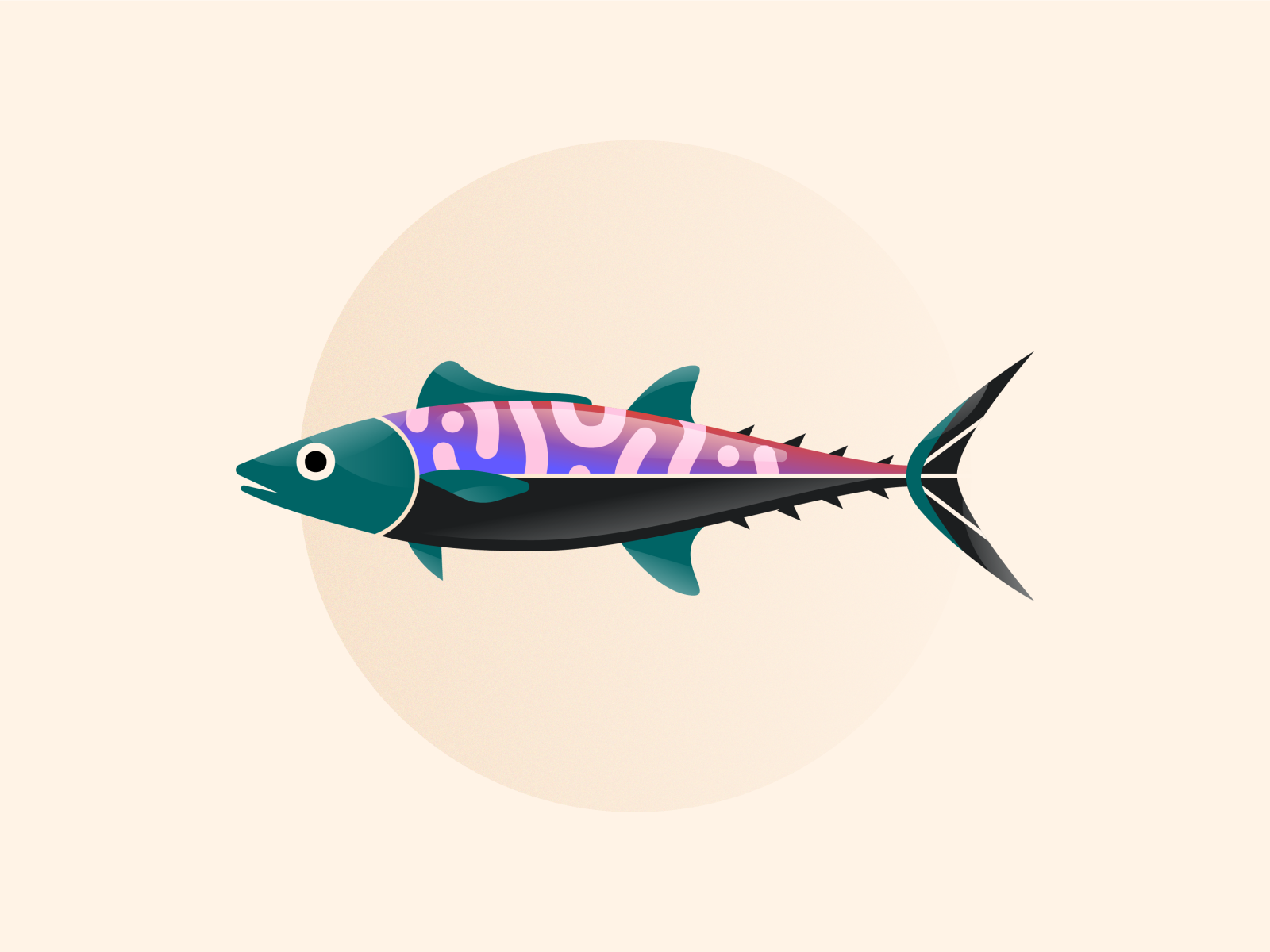 Fish by Lauren Konig on Dribbble