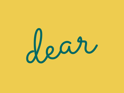 dear animated logo by Kirbie Koonse on Dribbble
