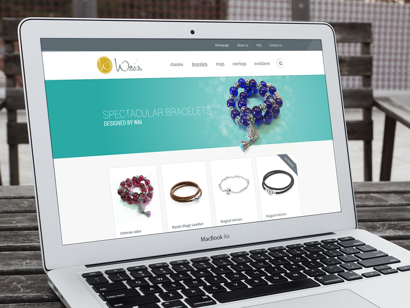 Handmade Jewelry Shop by Jos on Dribbble