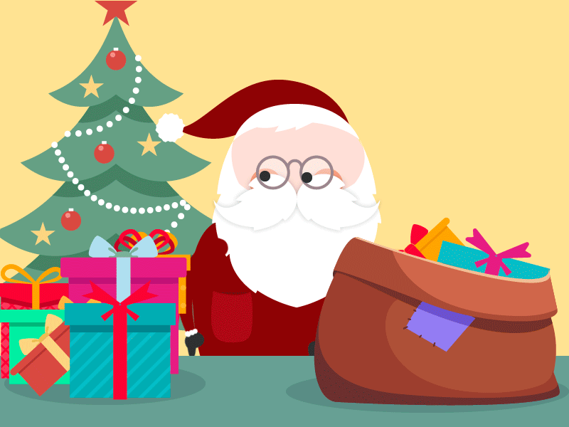 Christmas animation by Valeria Sitnik on Dribbble