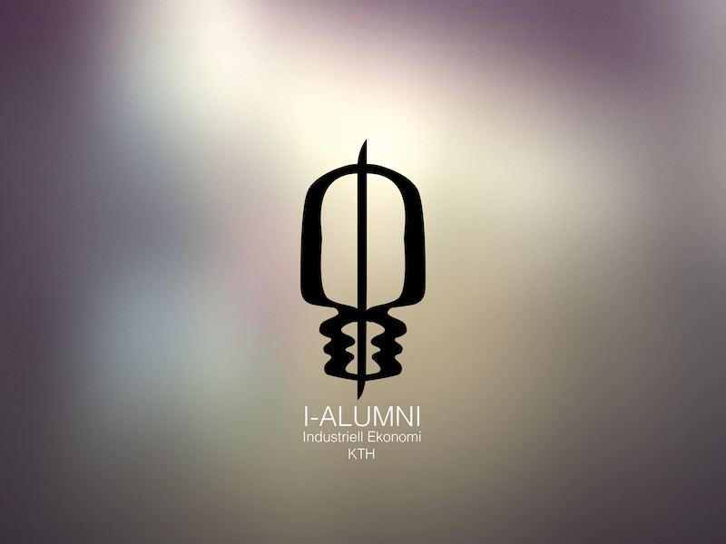 First draft - Alumni-logo by Gustav Kjellin on Dribbble