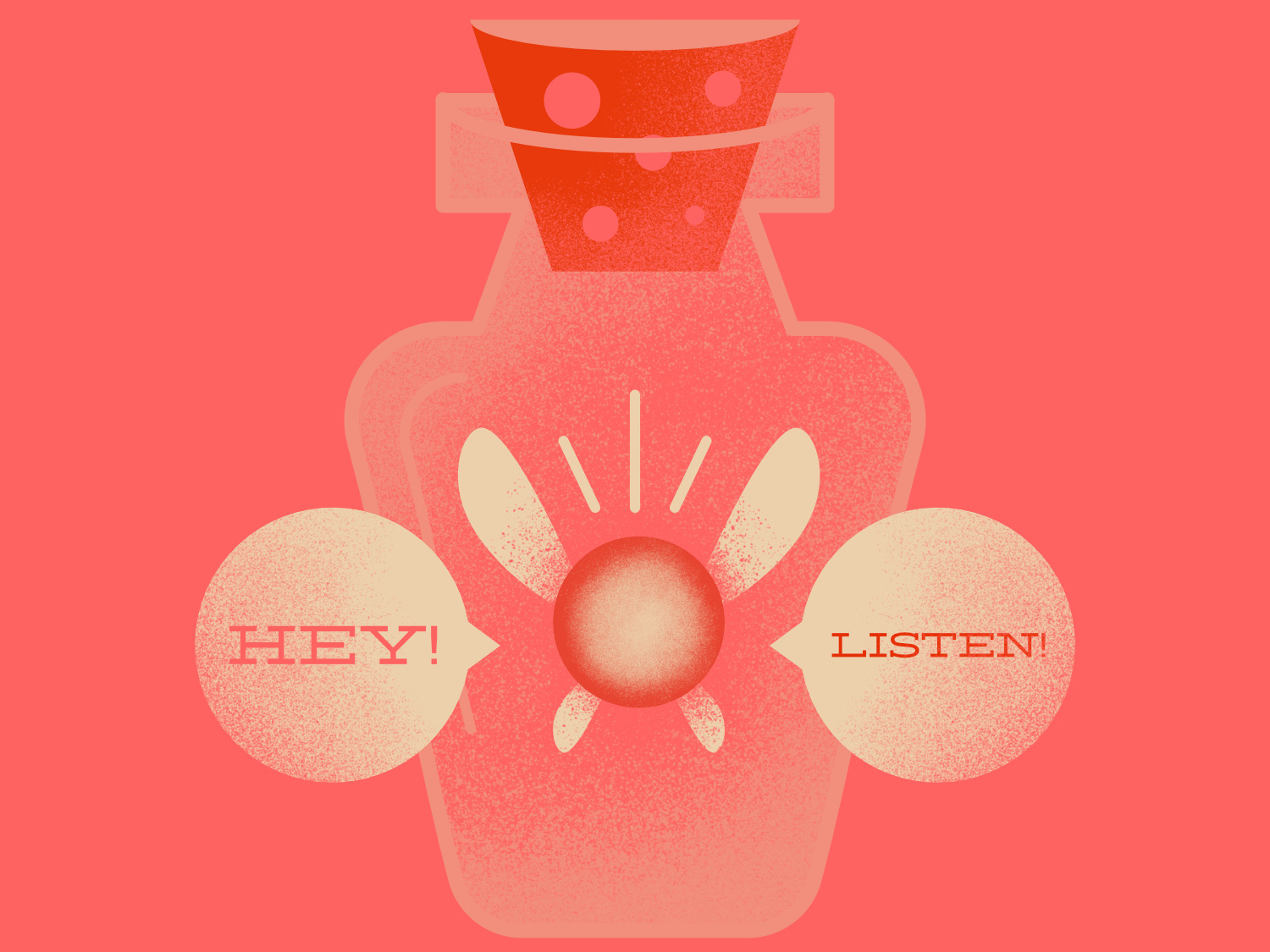 Hey! Listen! by Luis Valencia on Dribbble