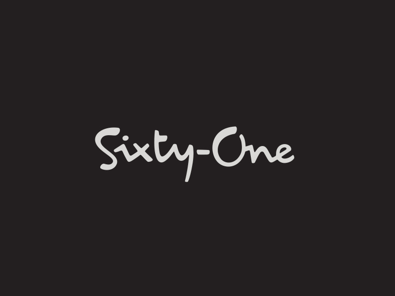 Sixty-One Identity by Jessica Bell on Dribbble