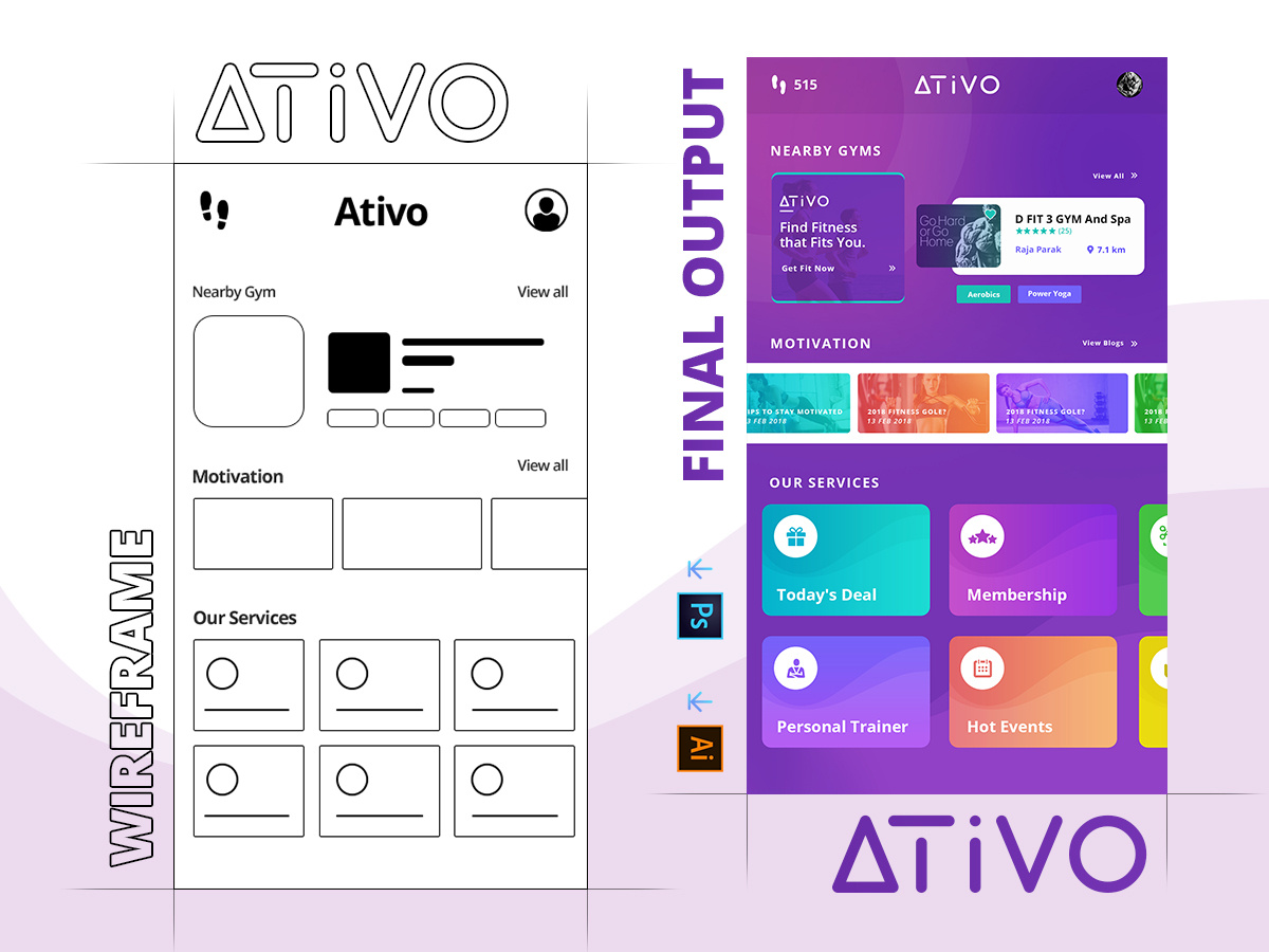 Wire frame by Raj on Dribbble