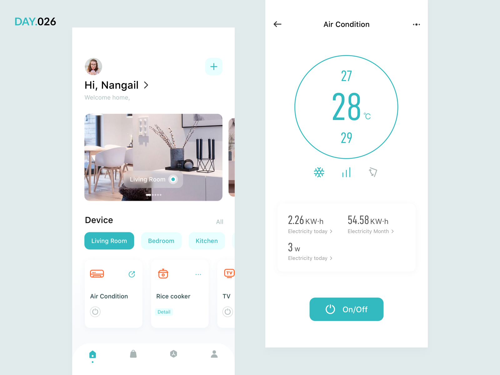 026-Smart Home System App Concept by Nangail on Dribbble