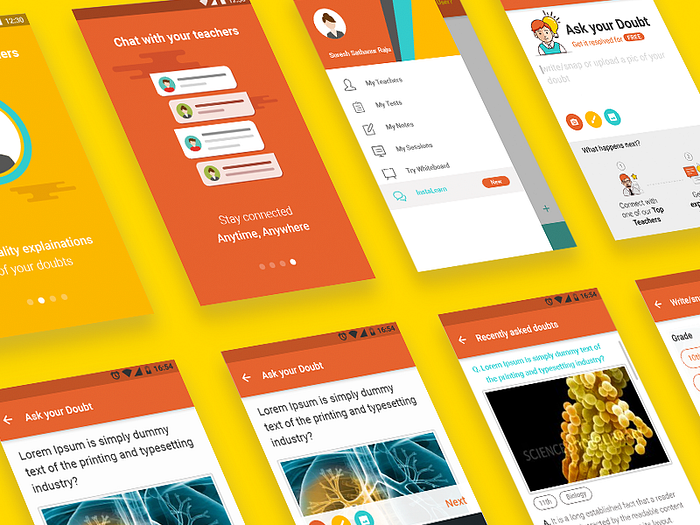 Ask Your Doubt App by Suri on Dribbble