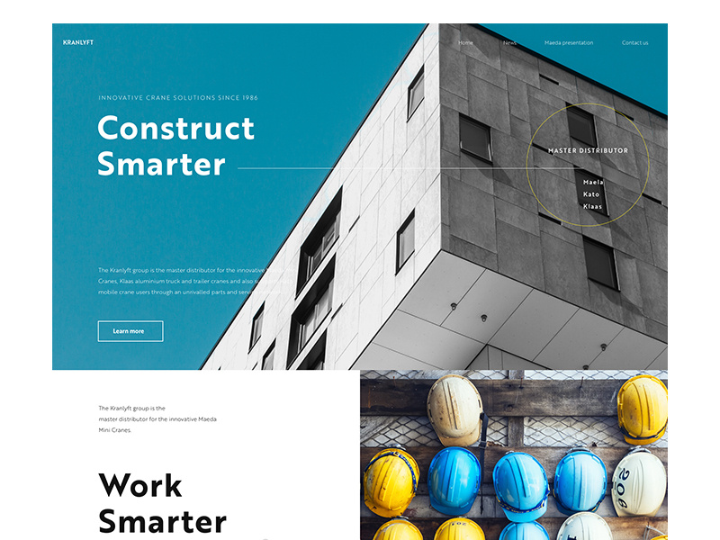 Website in progress by Jakob Sermwiset Persson on Dribbble