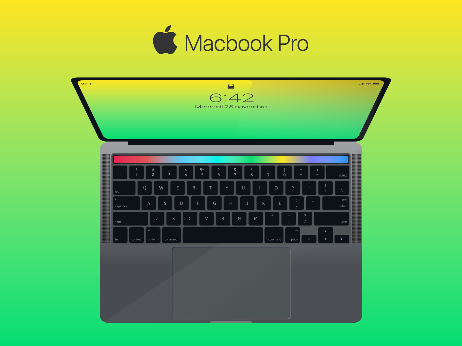 Apple Product Design / MacBook Pro by YFdesign on Dribbble