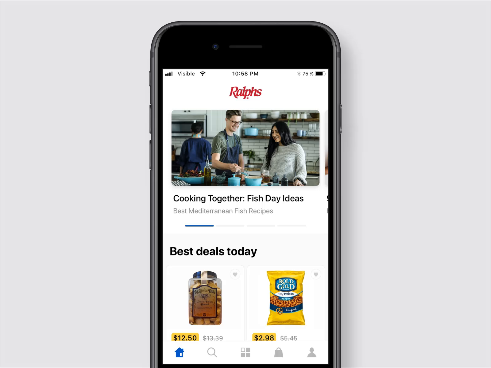 Ralphs - Delivery App by Anthony Fomin on Dribbble