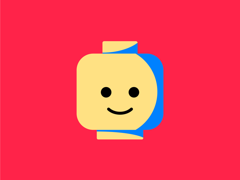 Lego Head by Chris Sequeira on Dribbble