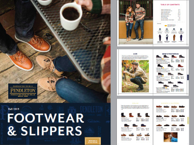 Pendleton Footwear Catalog by Tessa Sainz on Dribbble