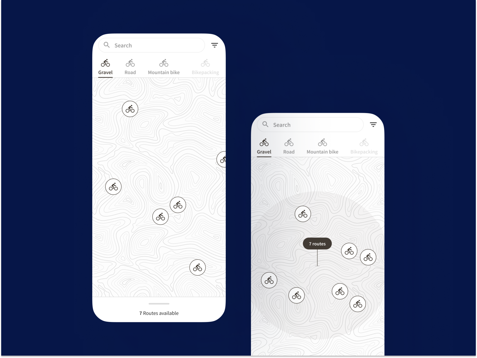 Cycling App - Map by Stacey Fito on Dribbble