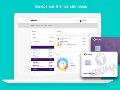 Kruma Personal Financial Management App by Theo Denanyoh on Dribbble