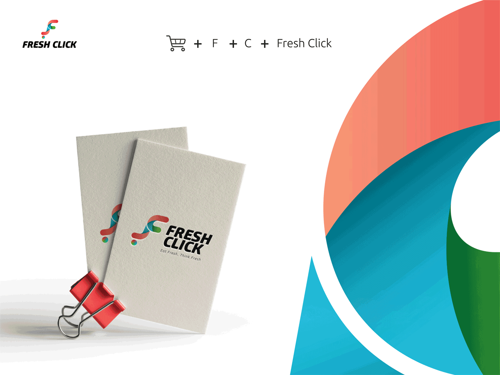 Fresh Click logo by moodsofalam on Dribbble