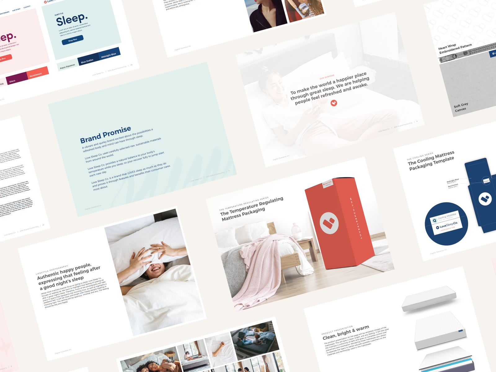LoveSleep Branding & Identity by Sylvia Prats on Dribbble